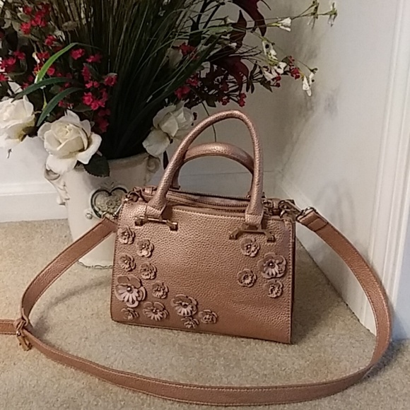 Bags | Beautiful Metallic Pink Bag | Poshmark